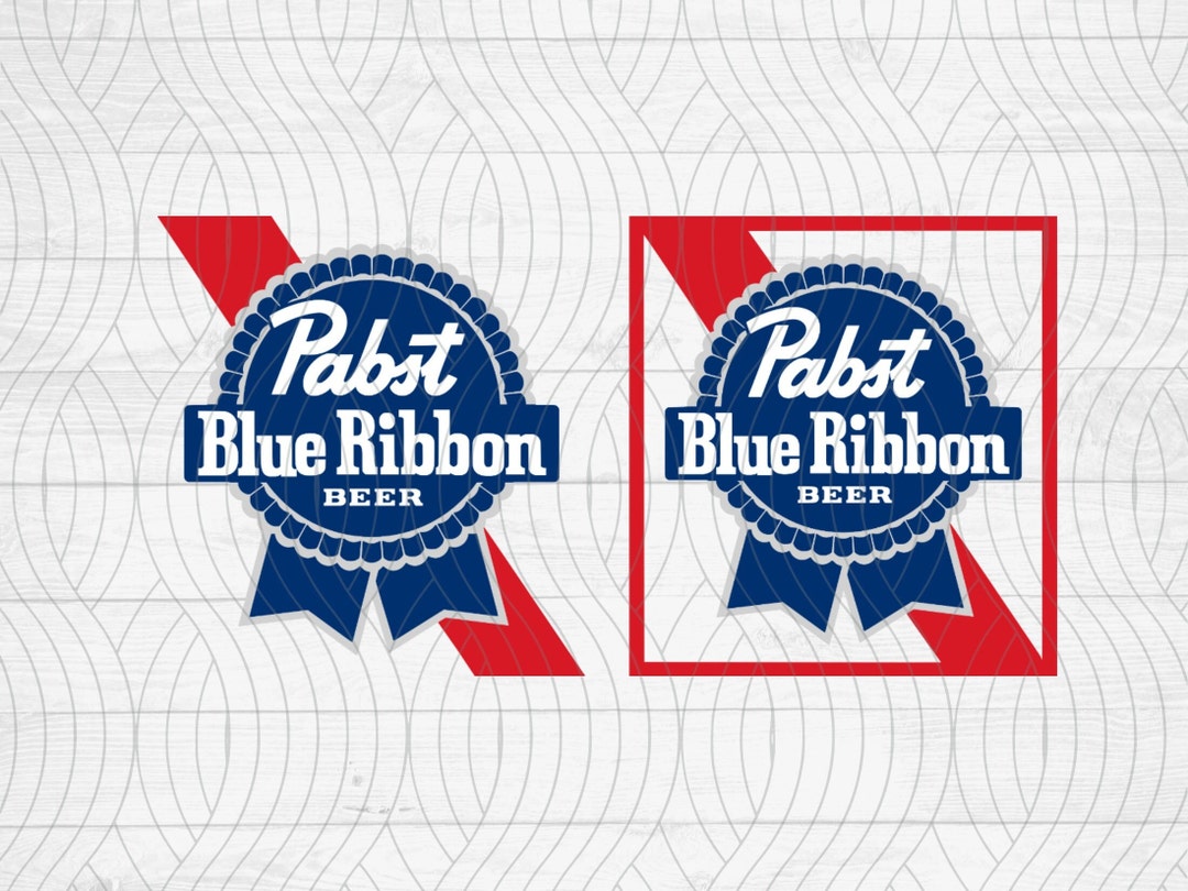 Pabst Blue Ribbon SVG PNG Beer Logo PNG - Etsy Hong Kong