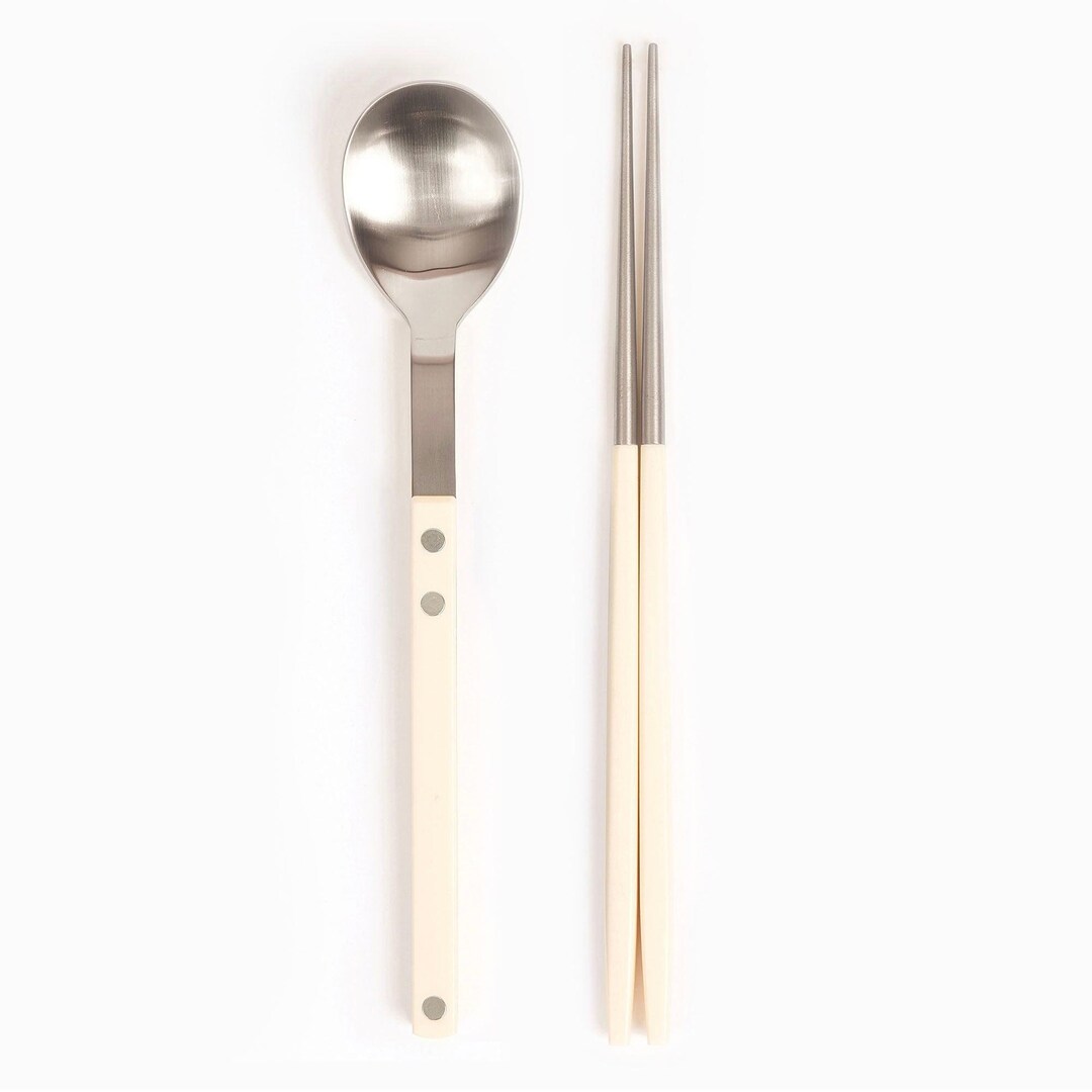 Sentier Satin K-spoon & Chopsticks Set - Etsy