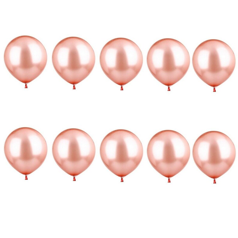 Rose Gold Balloon Decorations ROSE GOLD Happy Birthday Bunting - Etsy