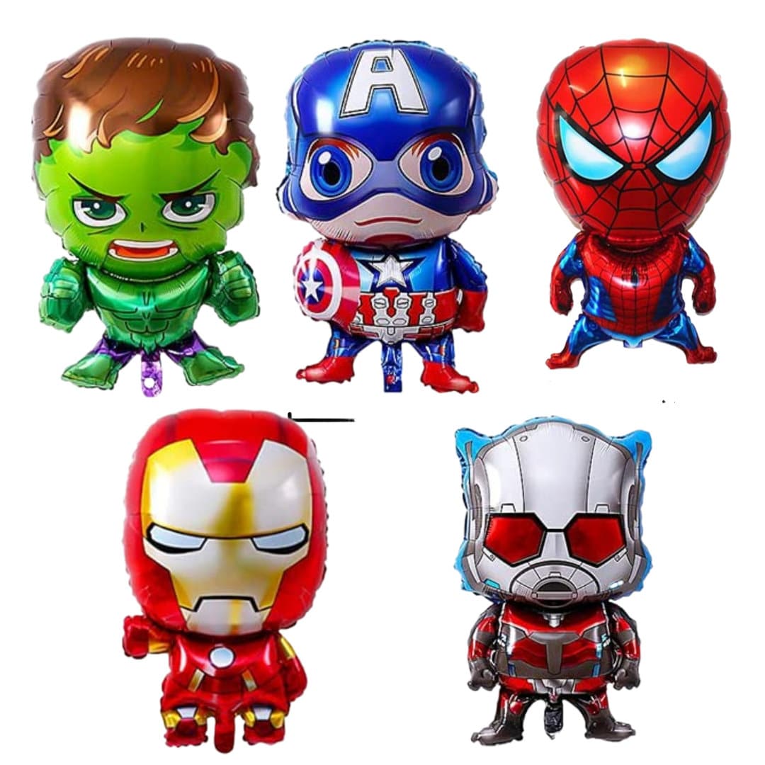 Marvel Avengers Balloons 12 Superhero Avengers Banner Balloon Party ...