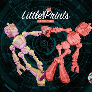 Articulating Robot Fidget Toy 3D Printed for Sensory Stress Relief by ...