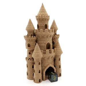 Sandcastle Dice Tower - Unleash Gaming Magic With Fatesend's Stylish ...