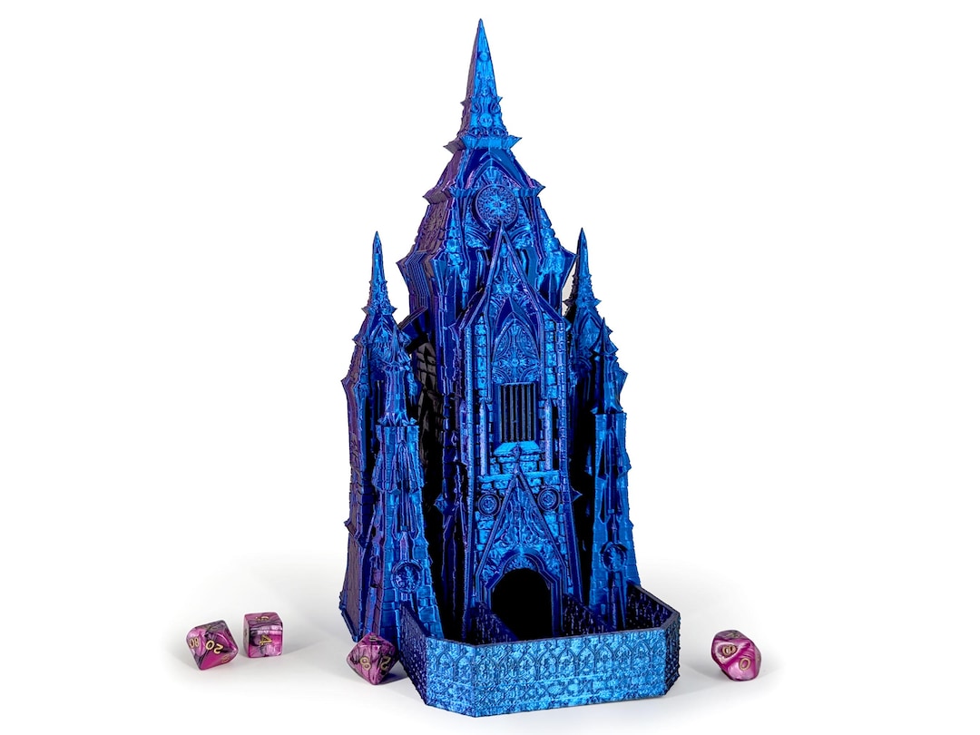 Vampire Cathedral Dice Tower & Tray: Gothic Tabletop RPG - Etsy