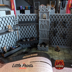 Master's Citadel Folding GM Screen - Command Epic Tales With Fatesend ...