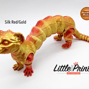 Ferret Fidget Toy Articulating Poseable 3D Printed Pet and Desktop ...