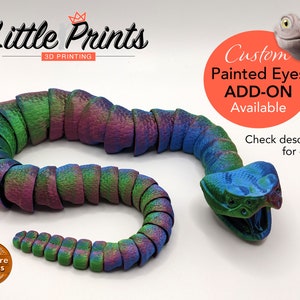 Sensory Rattlesnake Fidget Toy: Engaging Snake Toy for Stress Relief ...