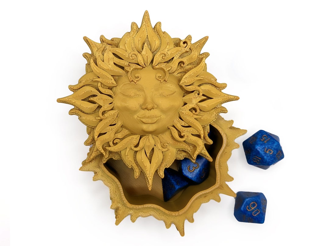 Celestial Dice Box - Securely Store Dice and Jewelry in a Magical ...