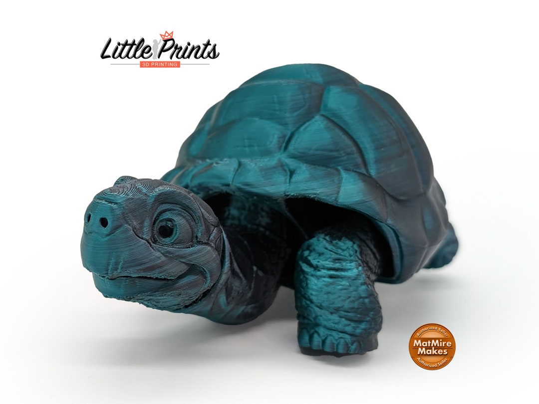 Awesome Tortoise Fidget Toy: Realistic Moveable Head, Legs & Tail 3D ...