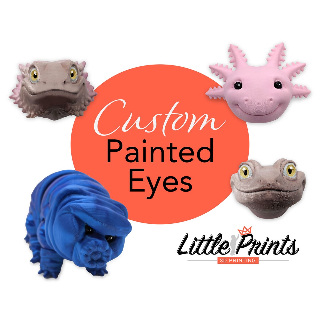 Custom Painted Eyes Add-on for Your Little Critters - Etsy