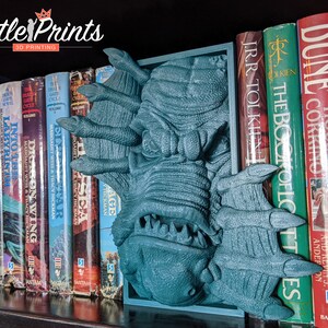 Swamp Monster Book Nook: 3D Printed Fantasy Horror Decor - Etsy