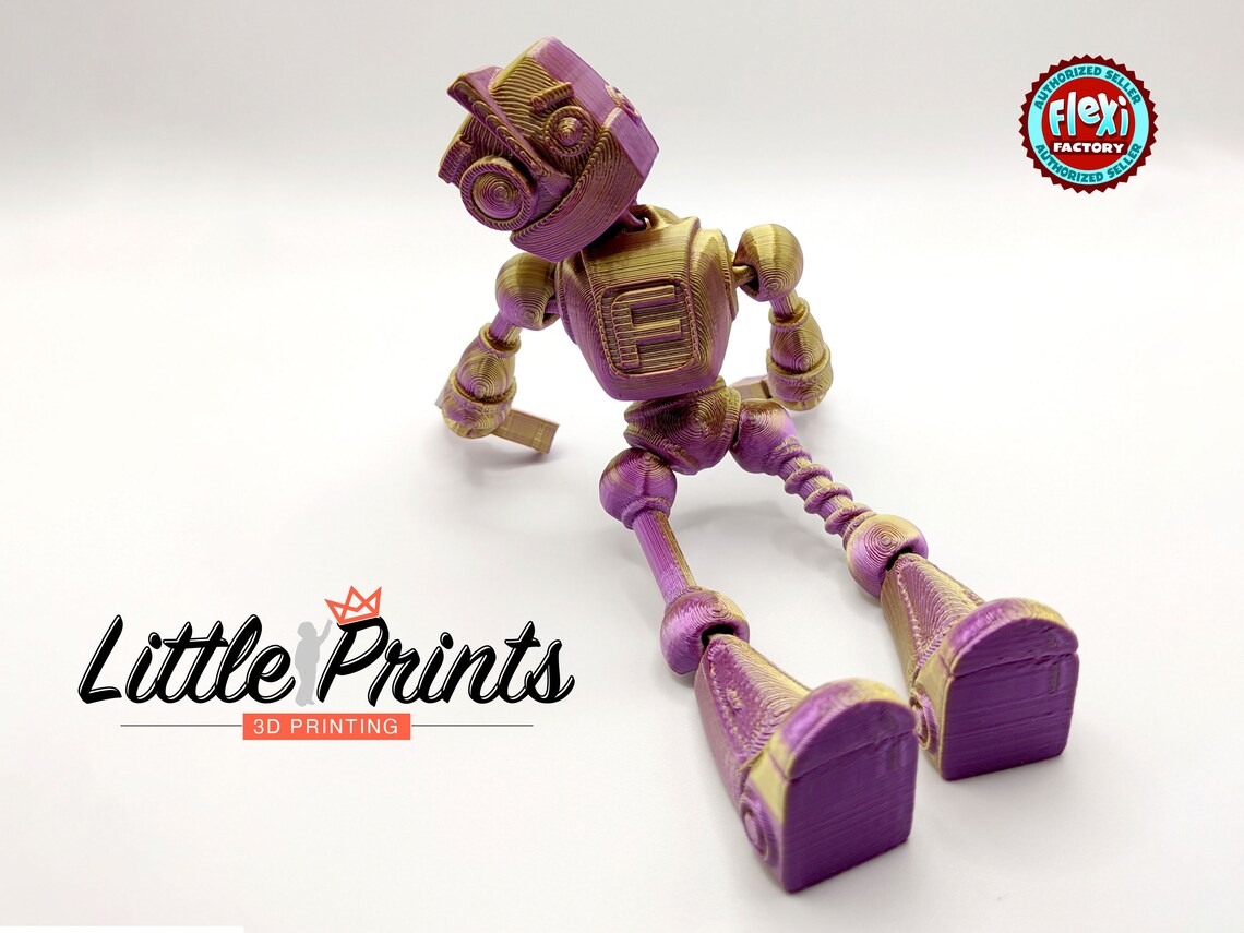 Articulating Robot Fidget Toy 3D Printed for Sensory Stress - Etsy