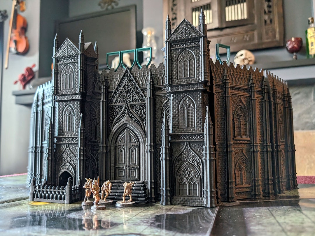 Gothic Cathedral Folding GM Screen: 3D Printed Game Master Screen for ...