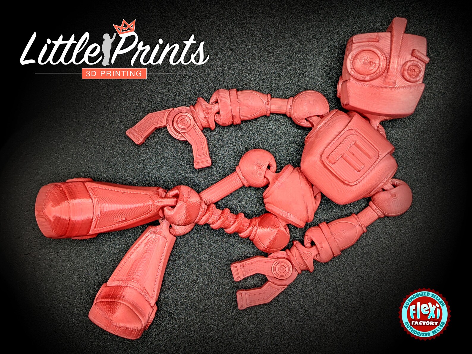 Articulating Robot Fidget Toy 3D Printed for Sensory Stress - Etsy