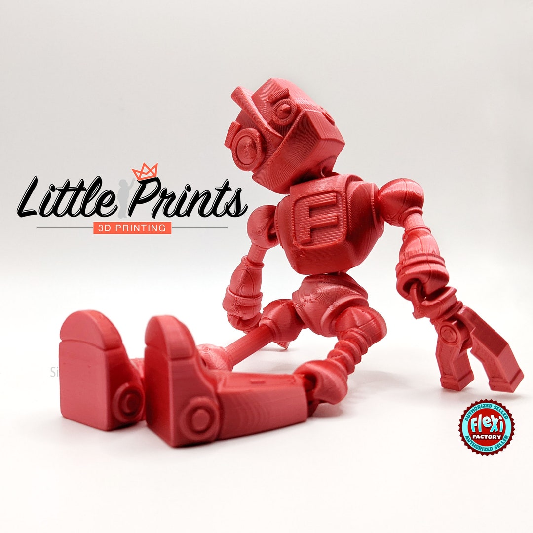 Articulating Robot Fidget Toy 3D Printed for Sensory Stress Relief by ...