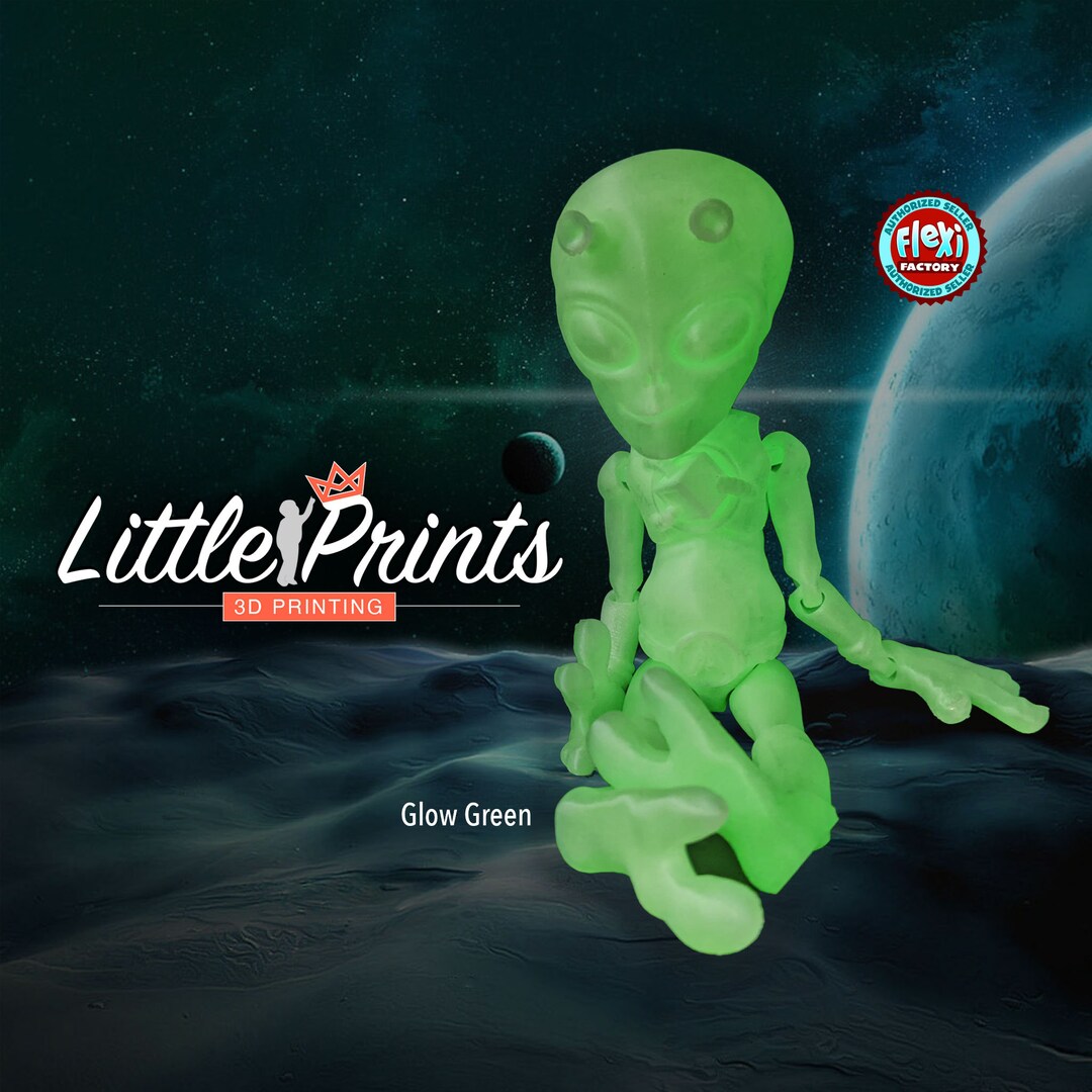 Articulating Alien Desk Toy A Great Gift for Fidgety Friends and ...