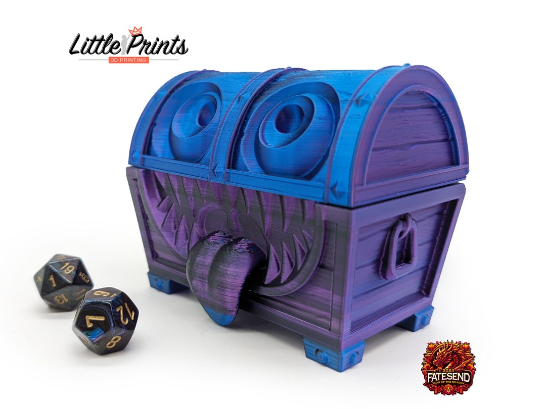 Cute Mimic Dice Vault From Fates End's Adorably Dangerous Collection ...