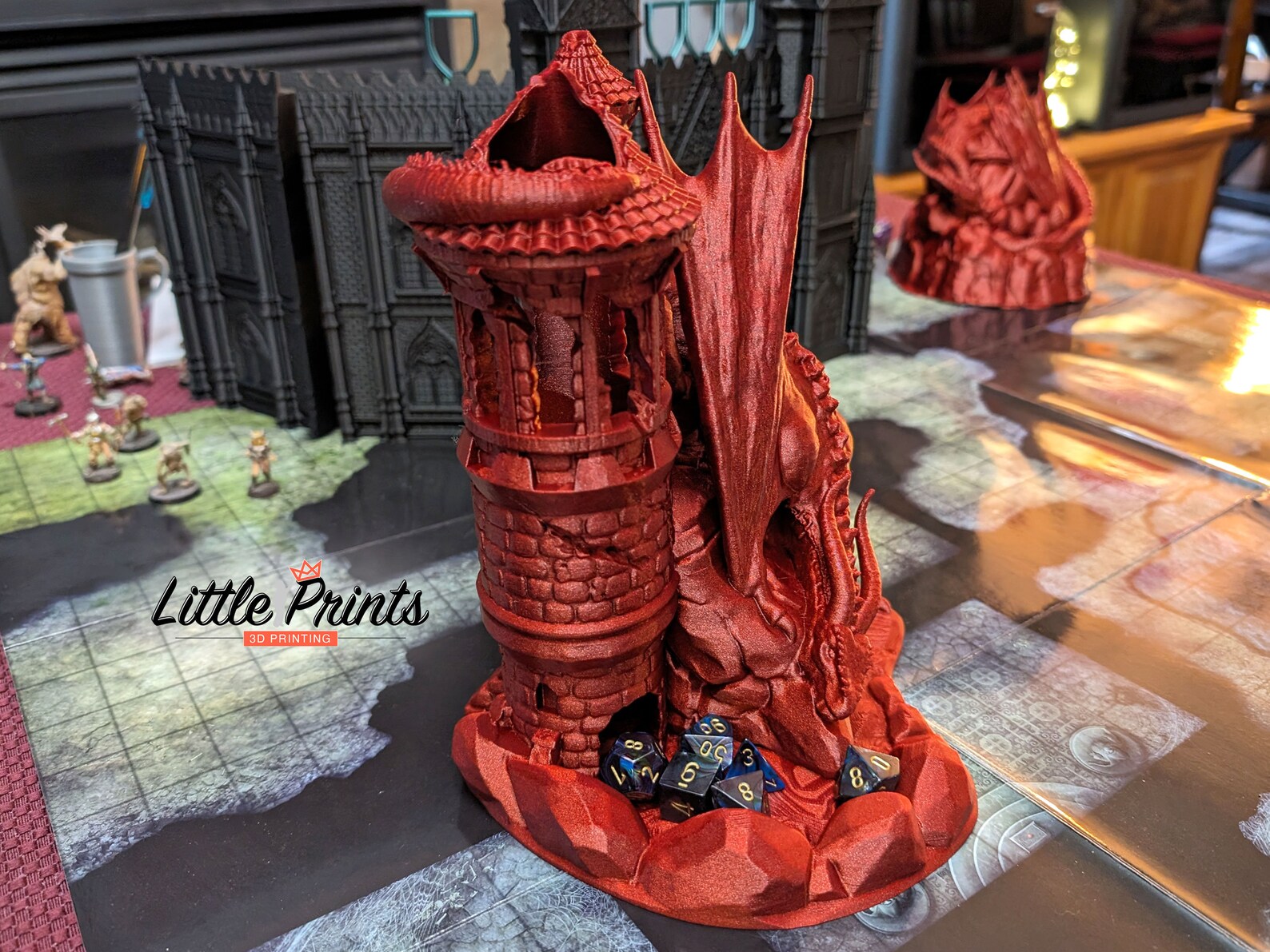 Watchtower Dragon Dice Tower: Enter the Mythic Realm in Style, Your ...