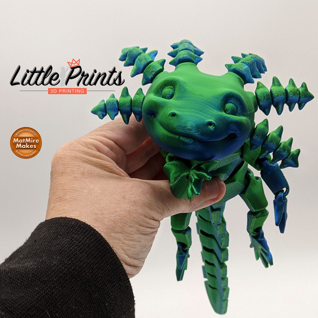 Axolotl Fidget Toy With Floppy Gills Experience Joy and Stress Relief ...