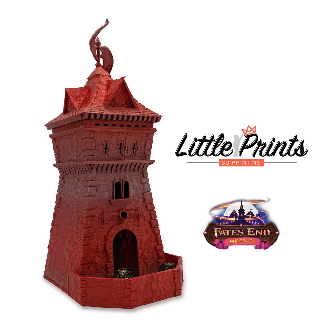 Enchanting Ranger Tower Dice Tower and Tray Set Designed by Fates End ...