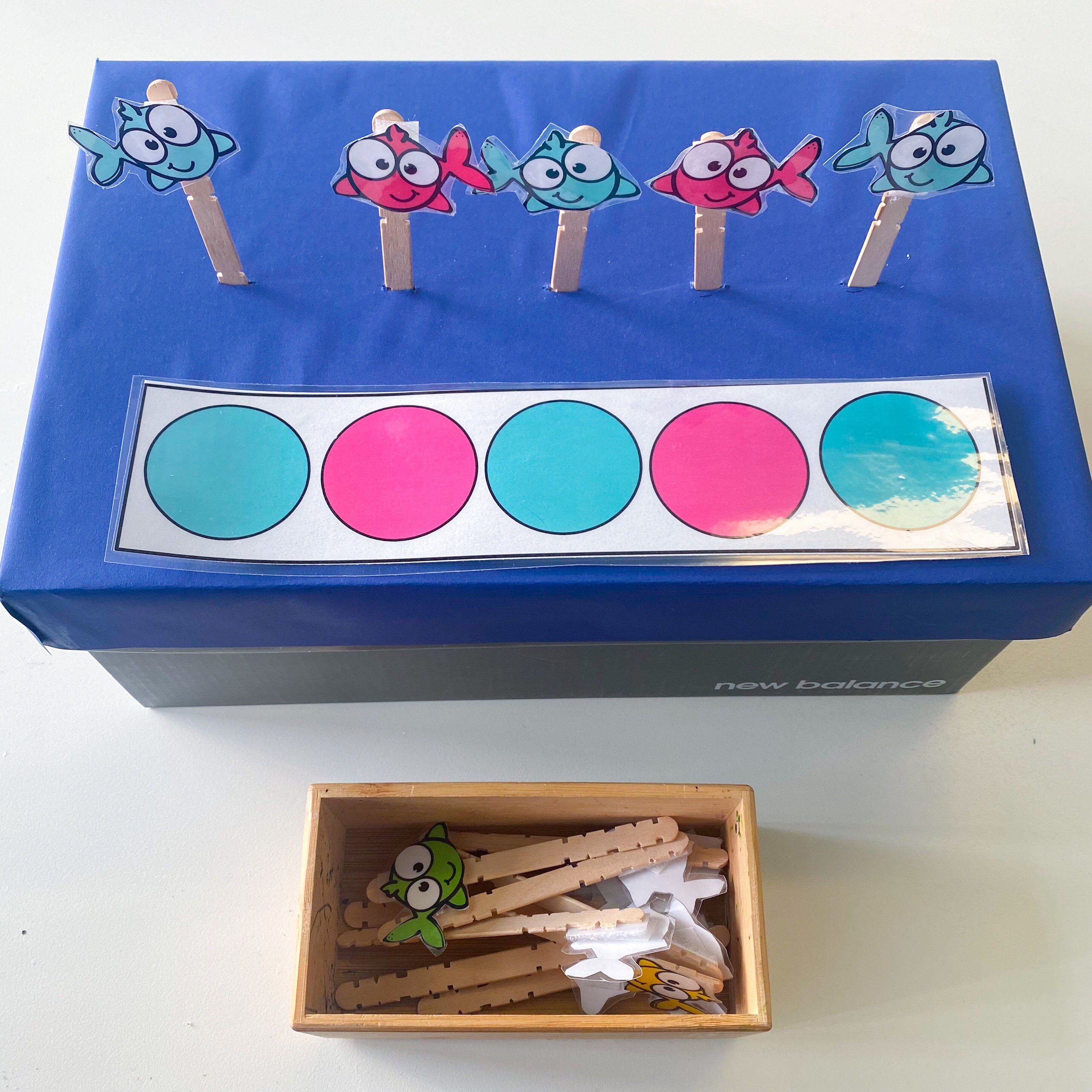 Teaching Patterns! Copy the Pattern | Homeschool Task Box - Etsy