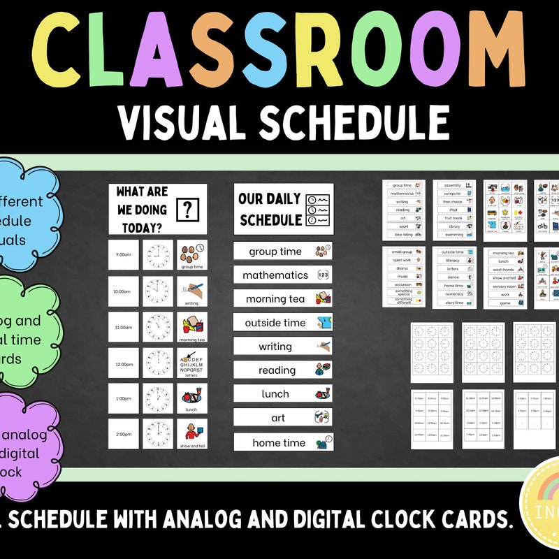Visual Schedule - Etsy