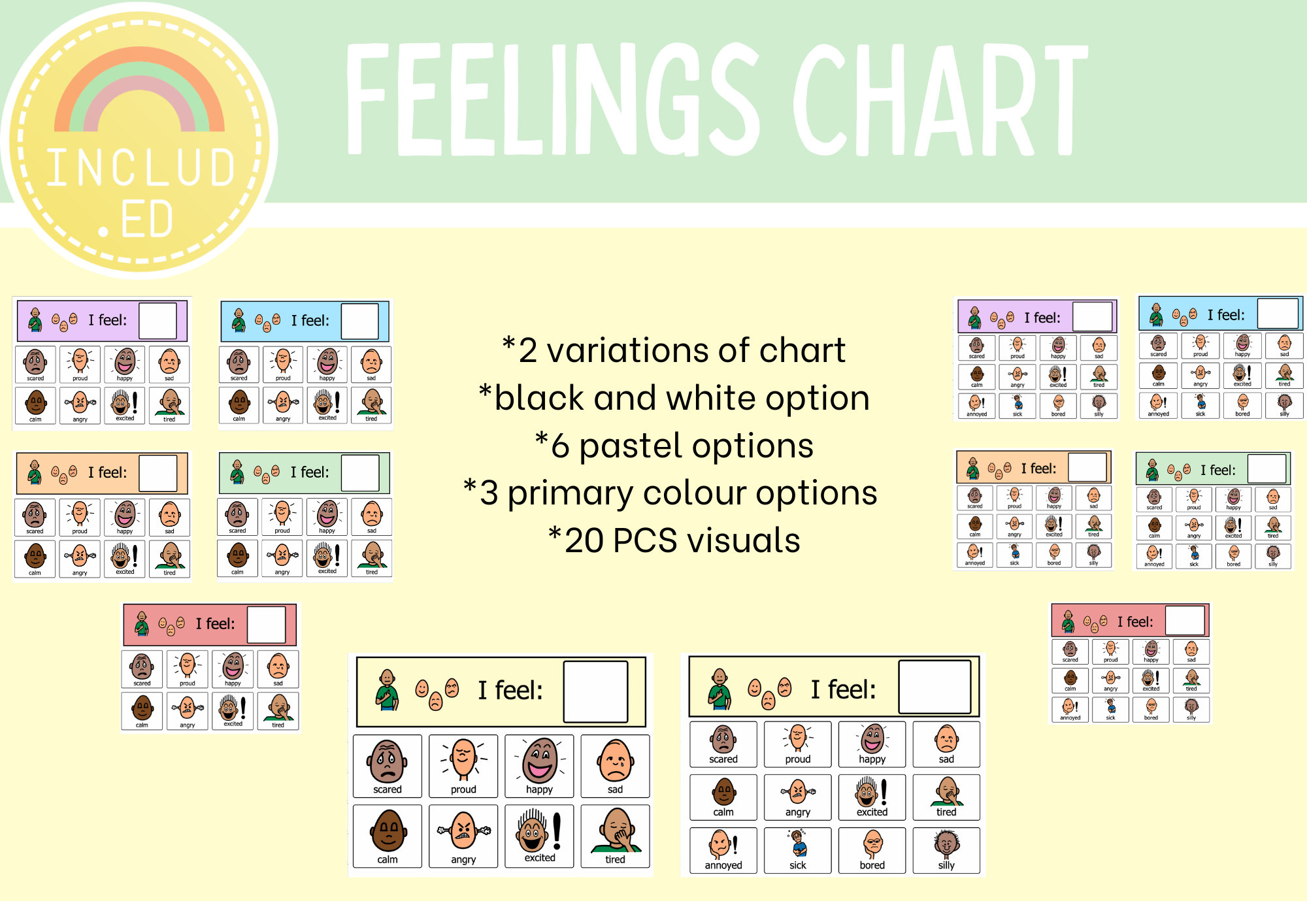 Feeling Chart | Emotional Regulation | Classroom Organisation ...