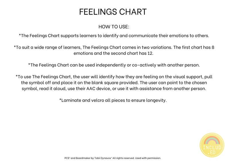 Feeling Chart | Emotional Regulation | Classroom Organisation ...