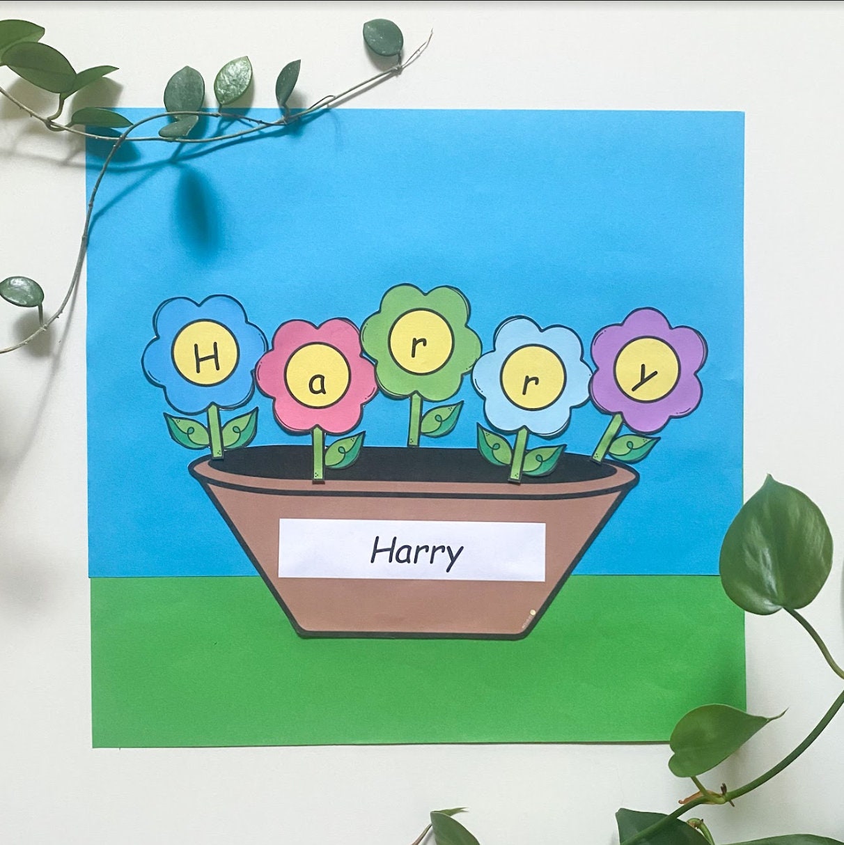 Flower Pot Name Activity | Get to Know You | First Day of School ...