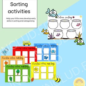 Toddler Busy Book Printable Preschool Activities Homeschool Montessori ...
