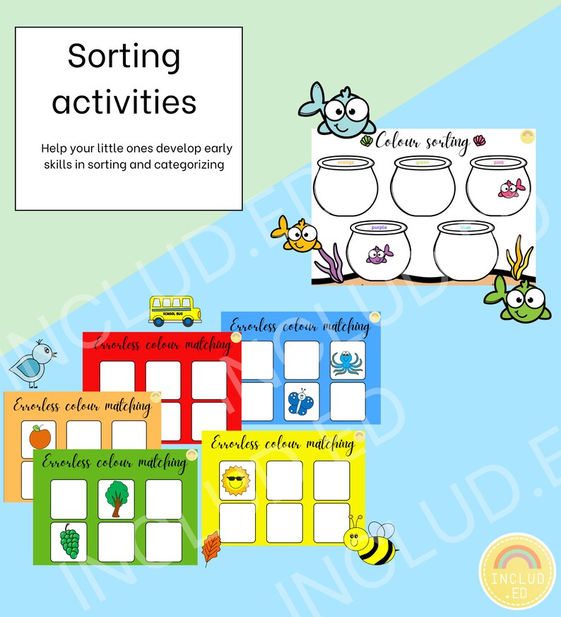 Toddler Busy Book Printable Preschool Activities Homeschool Montessori ...
