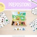 Preposition Activity. Visual Instructions. Boardmaker PSC. Hand-on ...