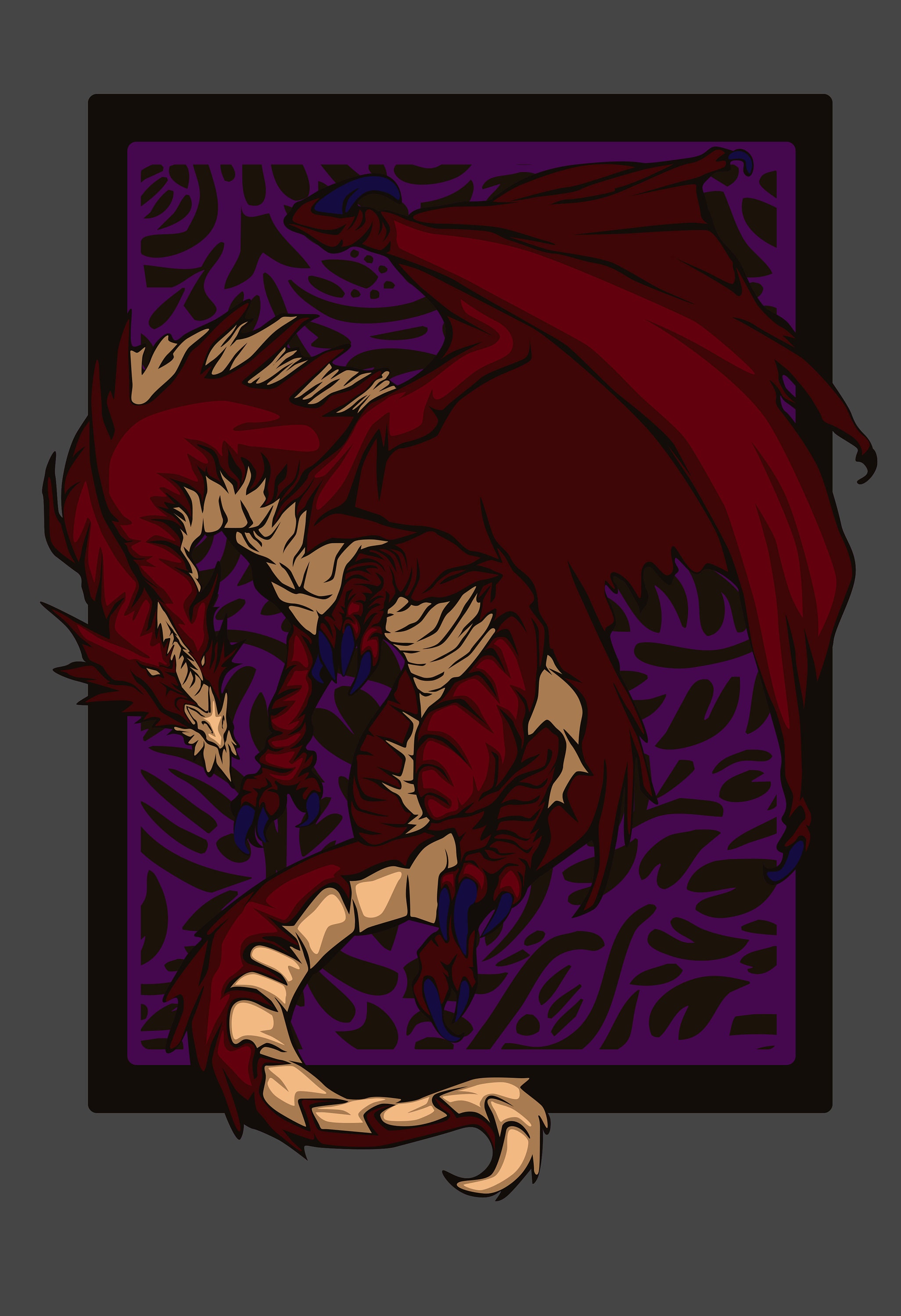 Layered Dragon for Wood and Acrylic SVG and PSD - Etsy