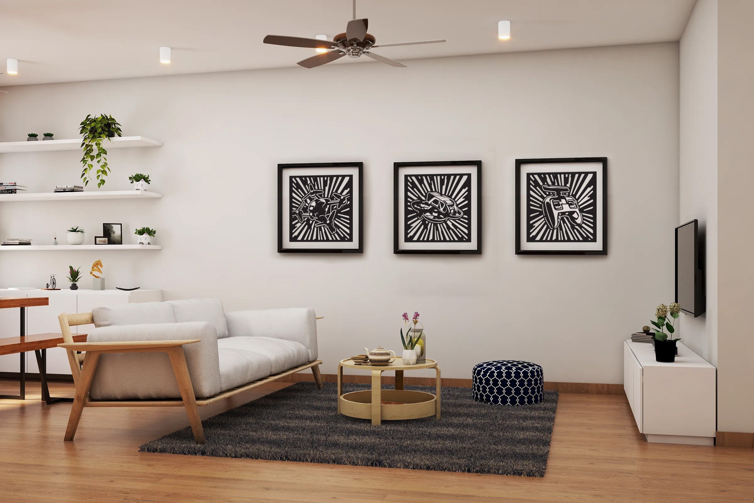 Wall Art SVG Drone DJI Avata FPV Glowforge Laser Cutter, - Etsy