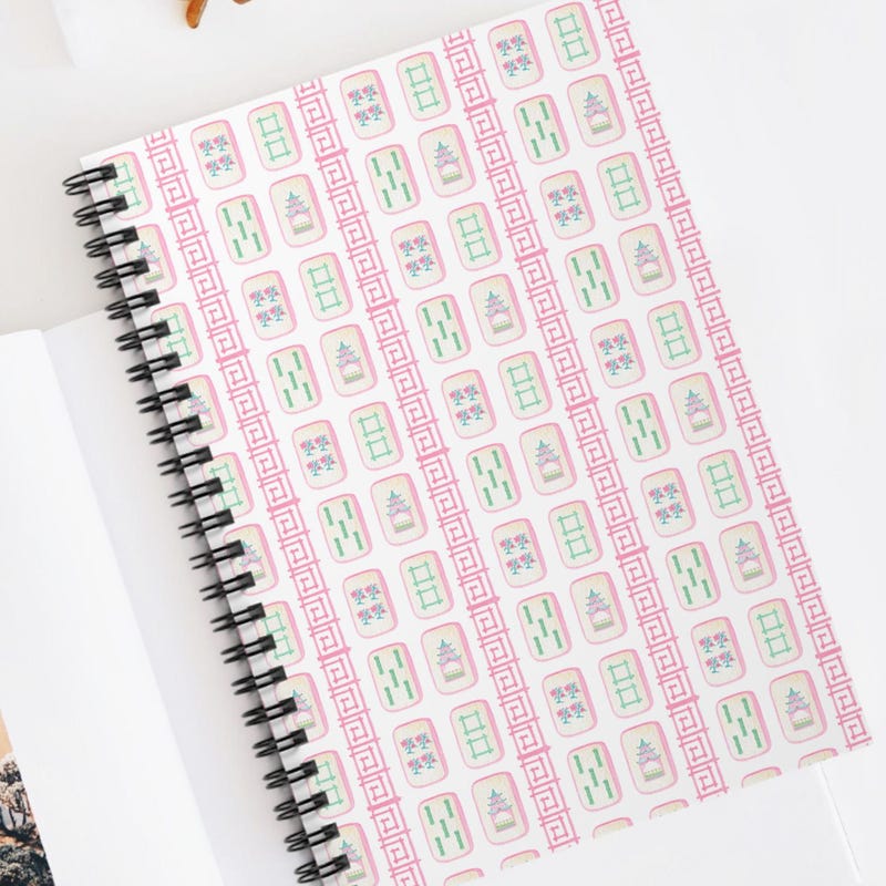 Preppy Notebook - Etsy