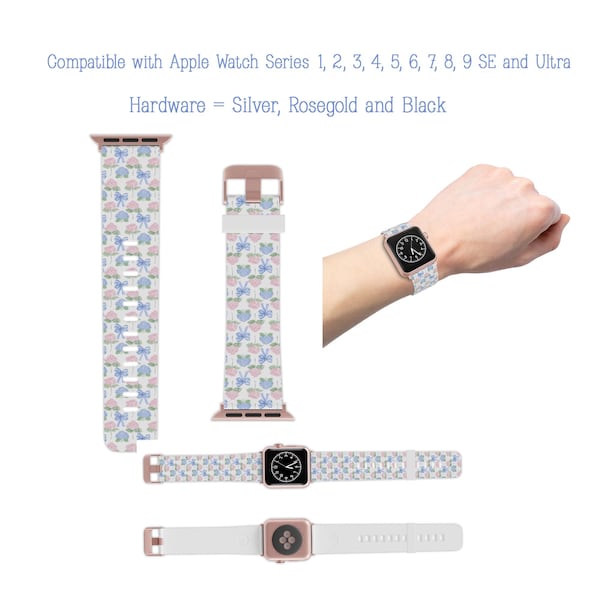Preppy Apple Watch Band - Etsy