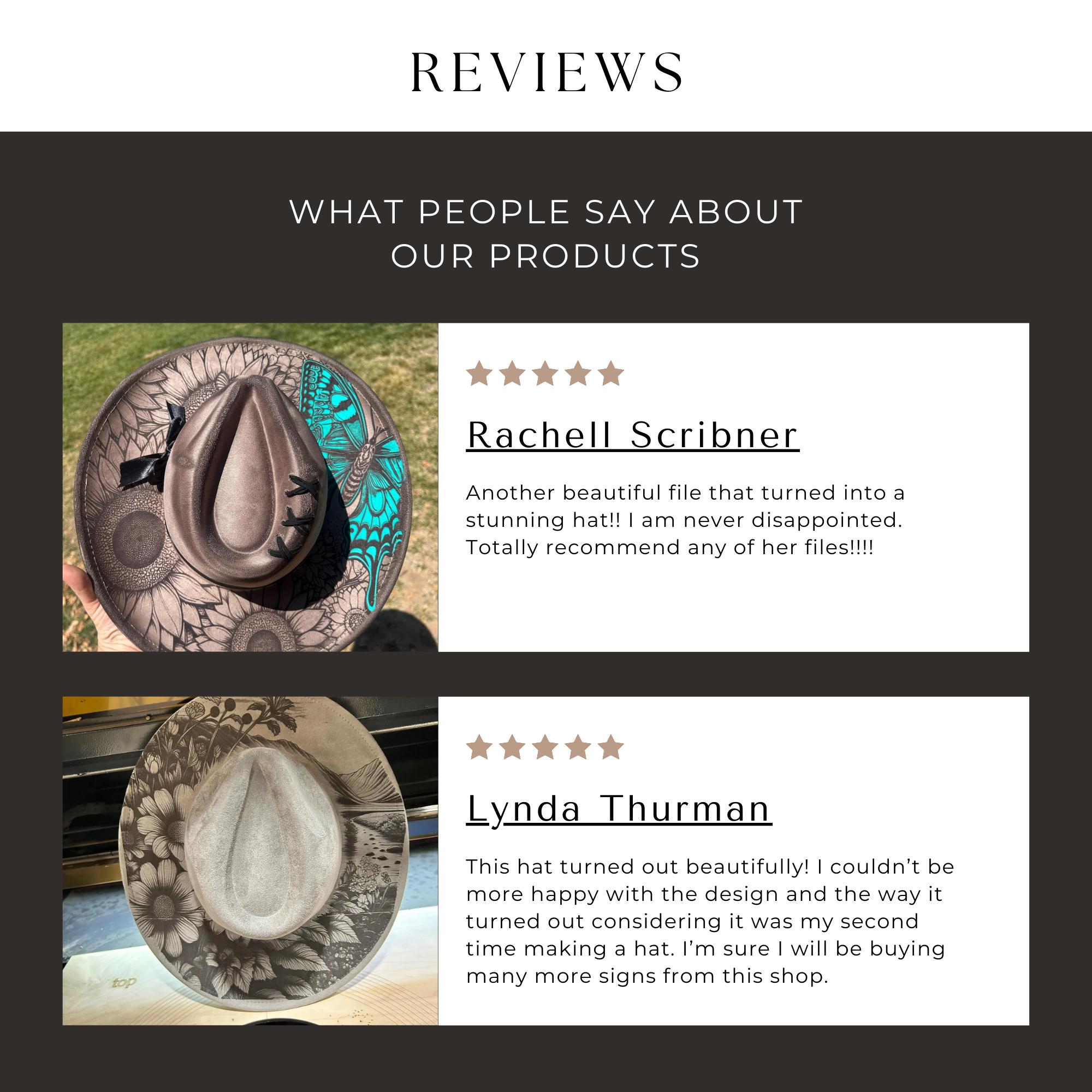 Flowers 1, Laser Hat Burning Design, Digital Download PNG, Hat Burning ...