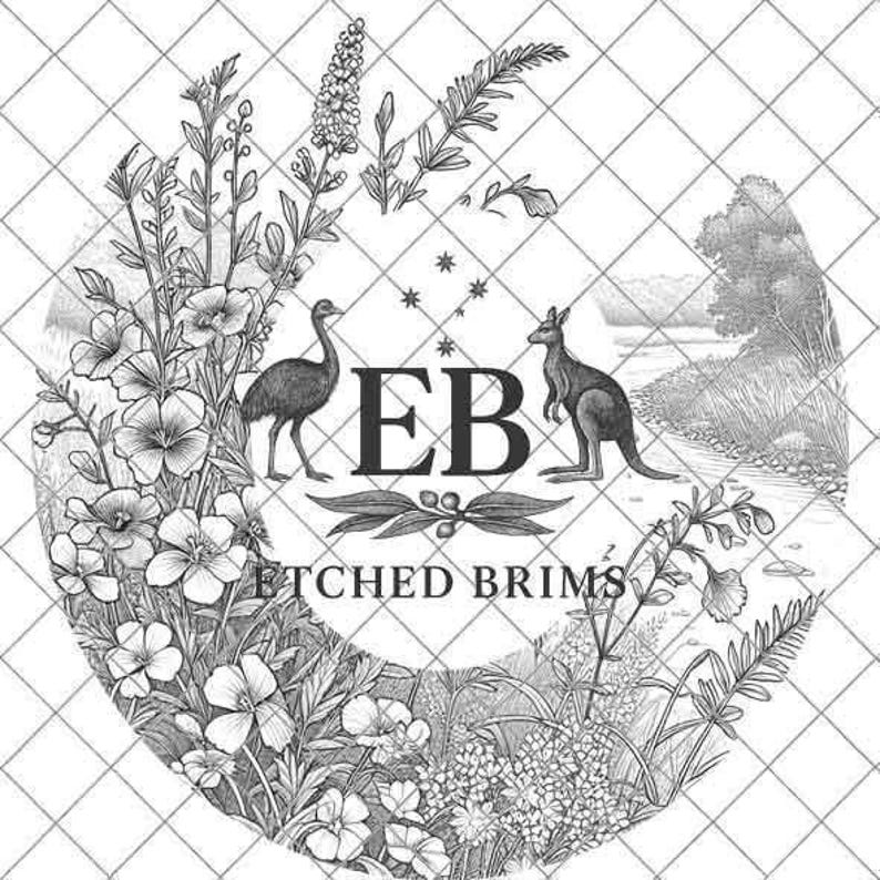 Wildflowers 2 Hat File, Laser Hat Burning Design, Digital Download PNG ...