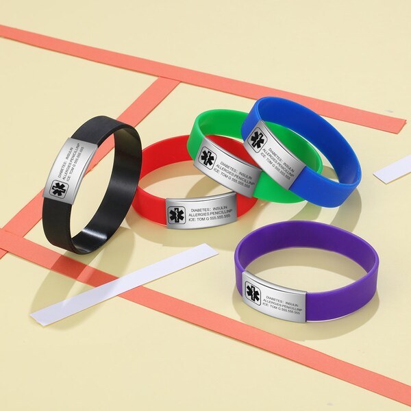 Medic Alert Bracelet - Etsy