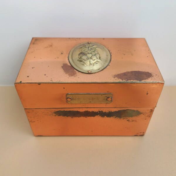 Rustic Recipe Box - Etsy