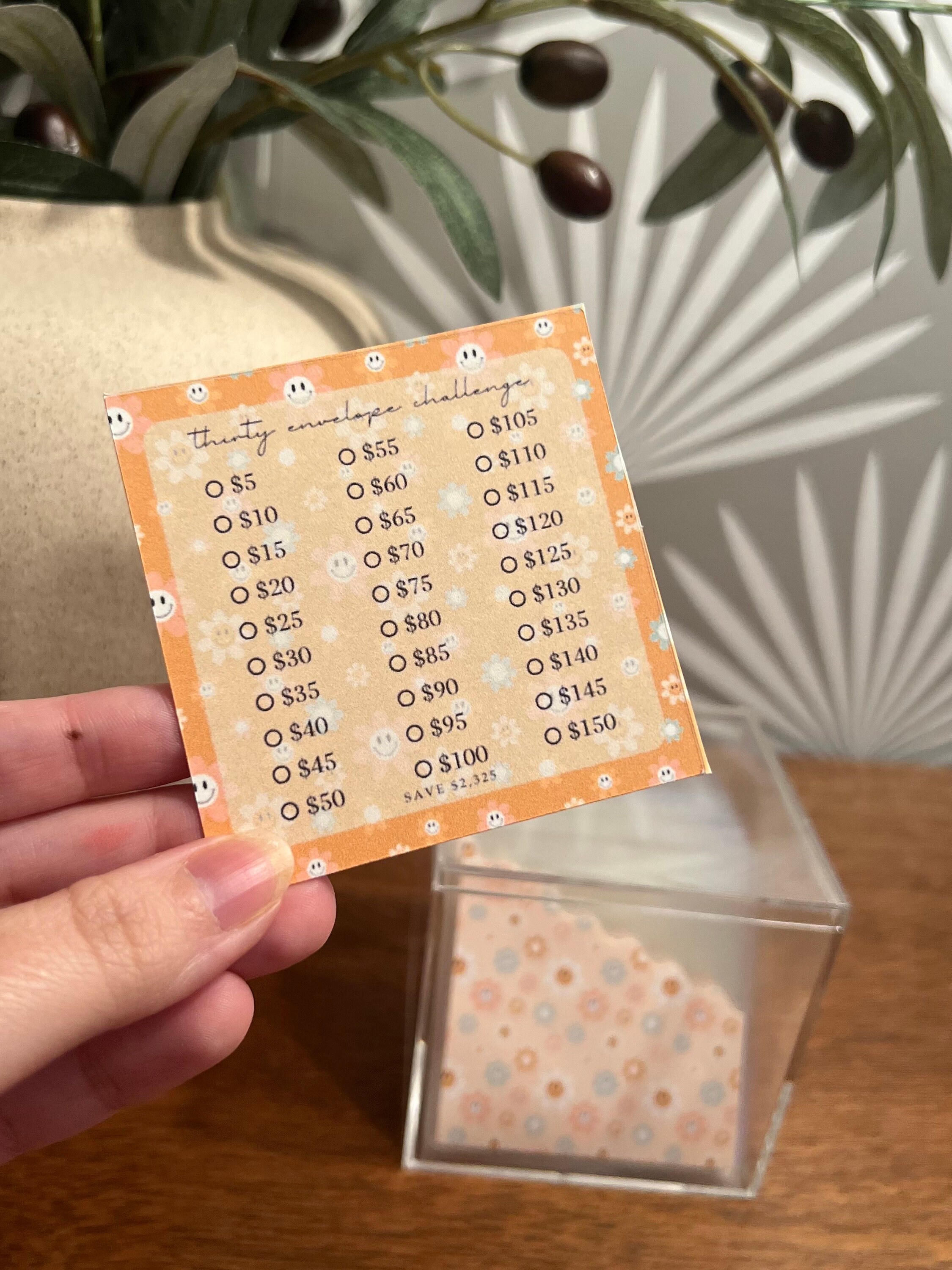 30 Envelope Savings Challenge Box Set of 3 Different Savings - Etsy