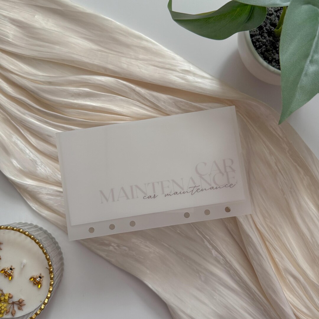 Frosted Matte Cash Envelopes Double Script - Etsy
