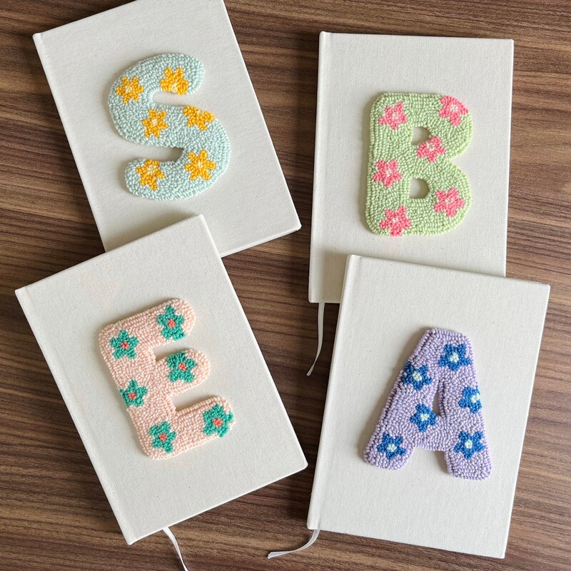 Embroidered Notebook - Etsy