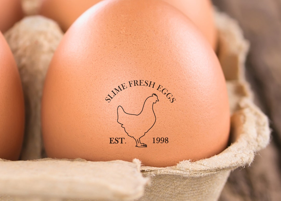 EGG STAMP, Chicken EGG Stamp, Egg Stamps, Custom Egg Stamp, Egg Labels ...