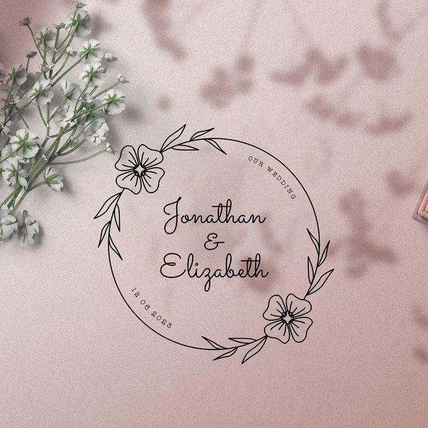 Custom Wedding Monogram - Etsy