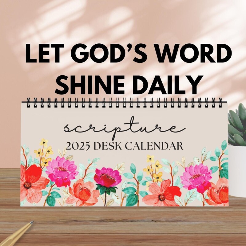Desk Calendar - Etsy