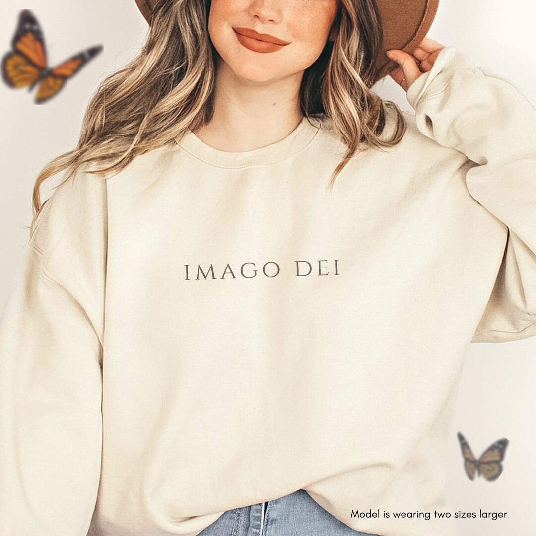 Imago Dei Sweatshirt, Made in God’s Image Crewneck, Christian Faith ...