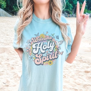 Holy Spirit Shirt Adult Baptism Gift Baptism Shirt Pray Praying Mama ...