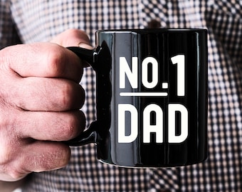 Number One Dad 1 Dad Father's Day Mug Father's Day Father's Day Gift ...