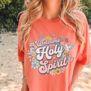 Holy Spirit Shirt Adult Baptism Gift Baptism Shirt Pray Praying Mama ...