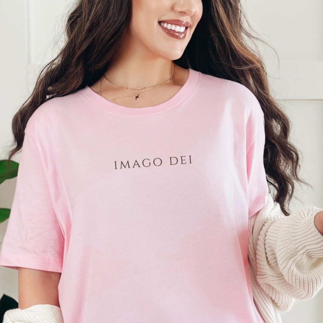 Imago Dei Shirt Christian Apparel Faith-based T-shirt Gift Made in Gods ...